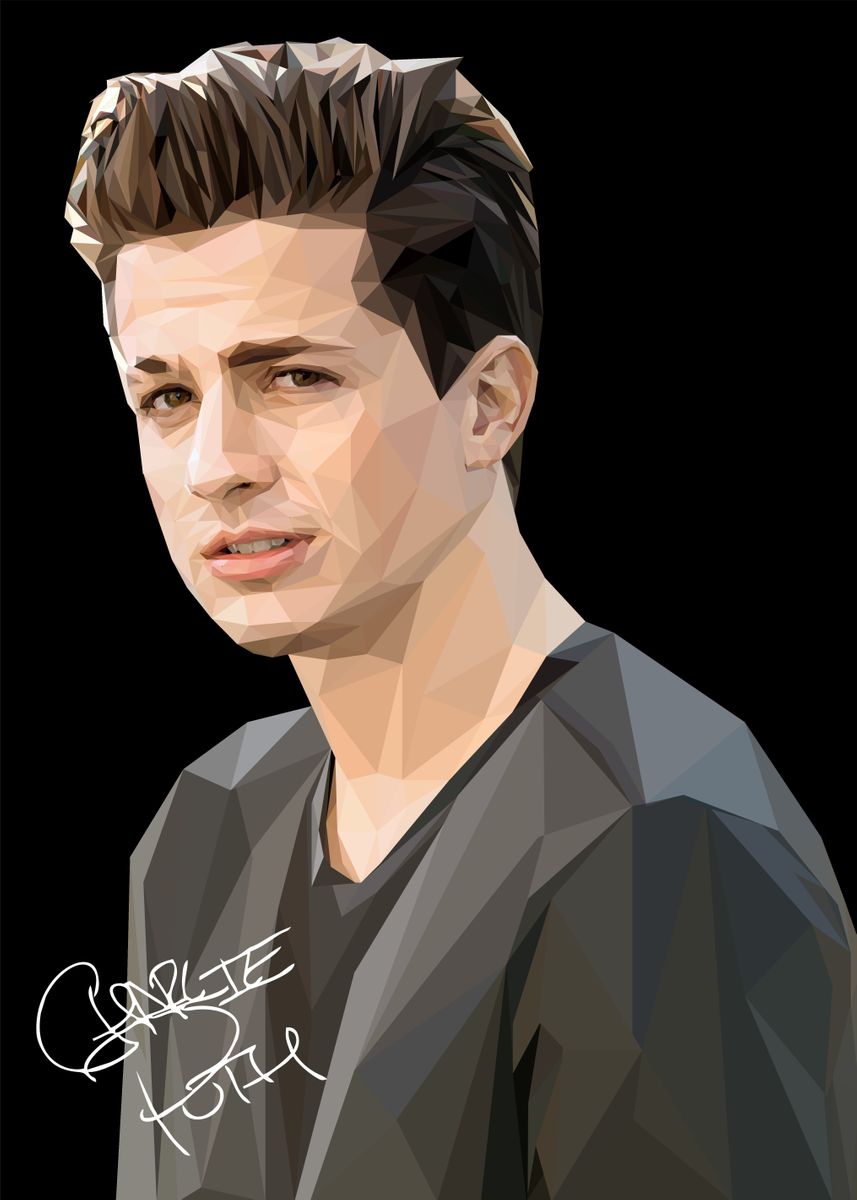 'charlie puth' Poster by Most Popular Cult posters | Displate