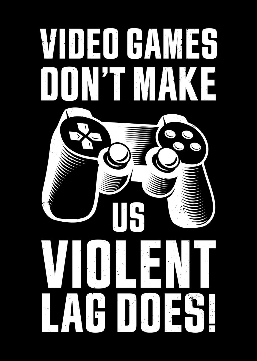 'Video Games Gaming Gift' Poster by Philip Anders | Displate