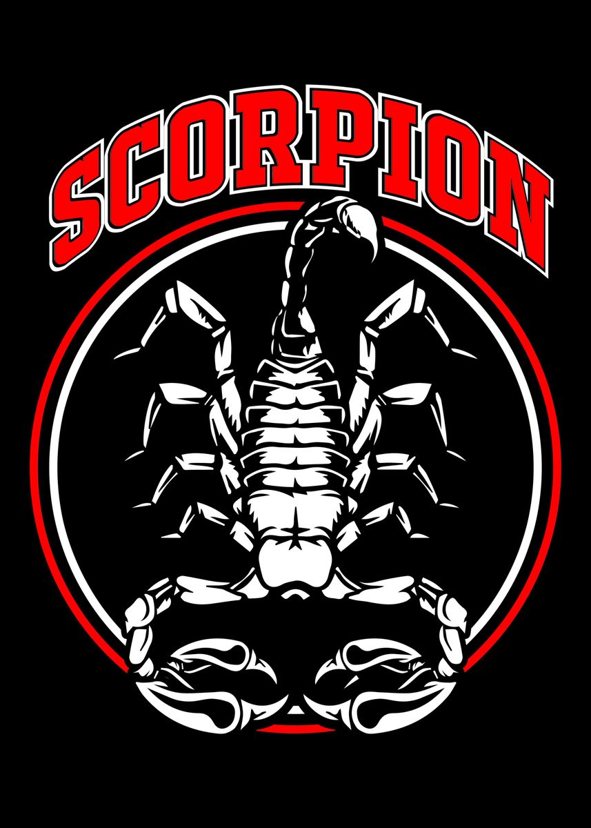 'Scorpion Horoscope Scorpio' Poster, picture, metal print, paint by ...