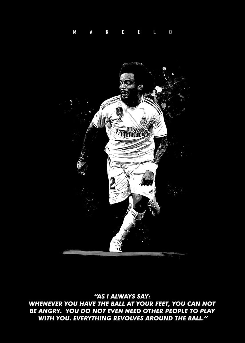 'MARCELO' Poster, picture, metal print, paint by Trending Awesome ...