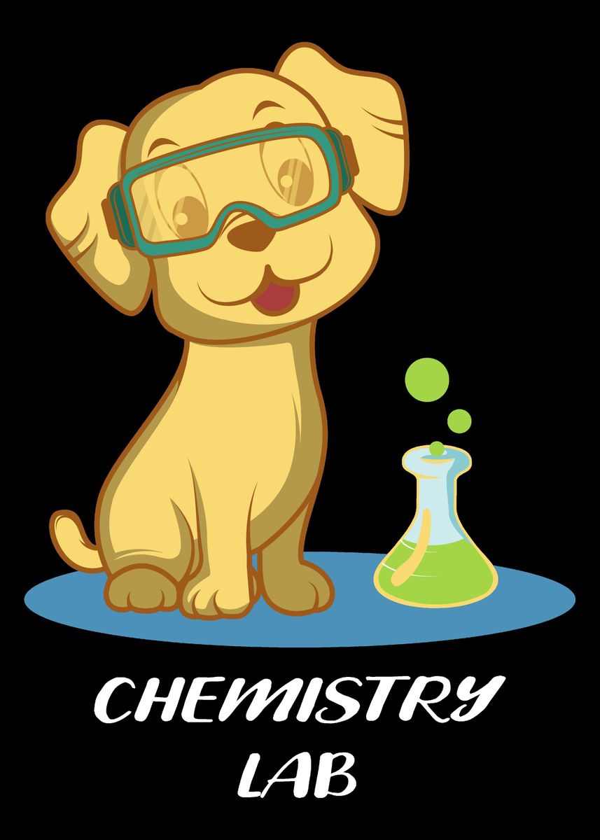 'Chemistry Lab Chemist Or S' Poster, picture, metal print, paint by ...