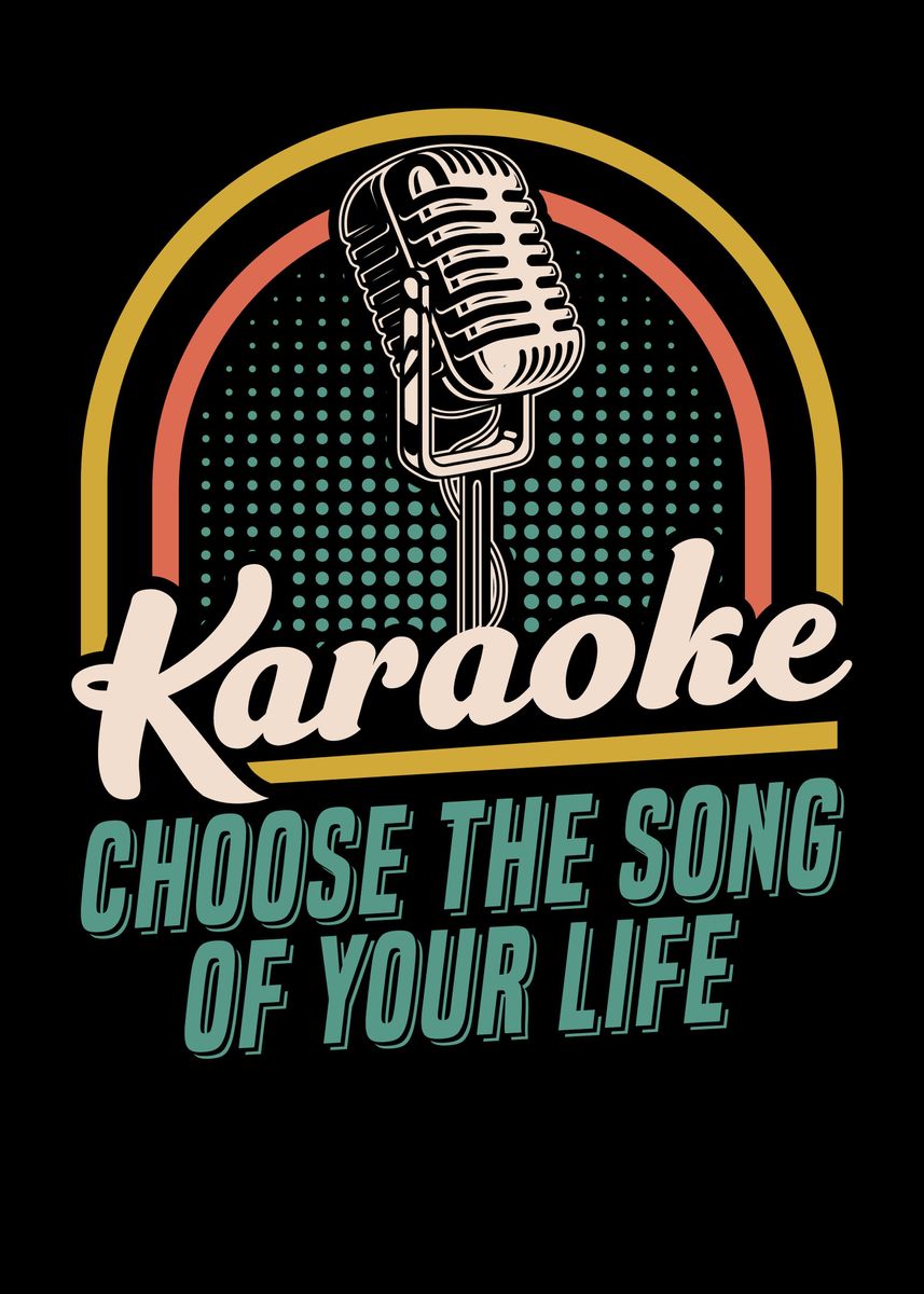 'Choose The Song Of Your' Poster, picture, metal print, paint by Dennis ...
