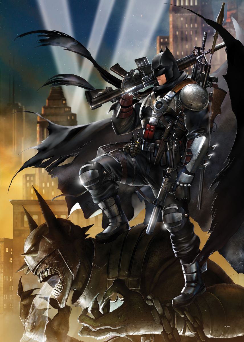 'THE KNIGHT by Tyler Kirkham' Poster, picture, metal print, paint by DC ...