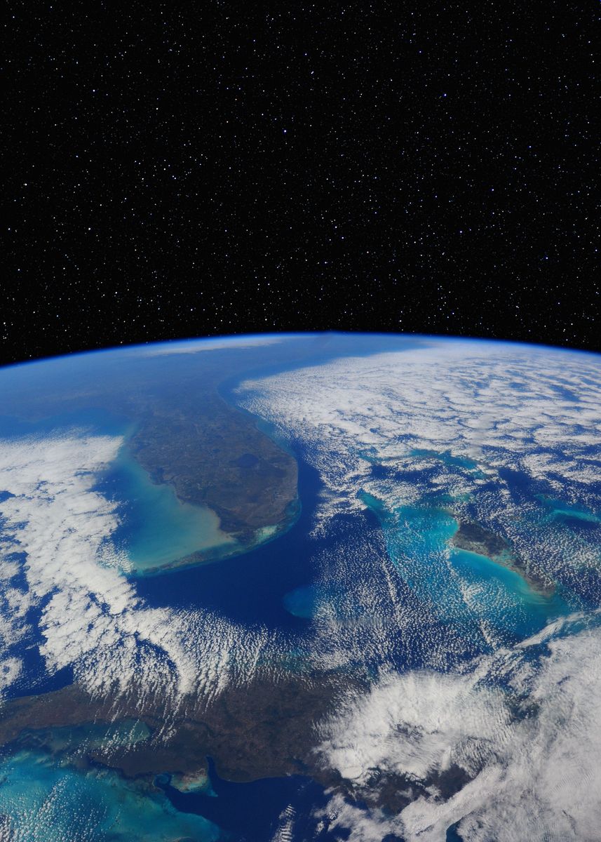 'Florida from Space' Poster by Marcel Clemens | Displate