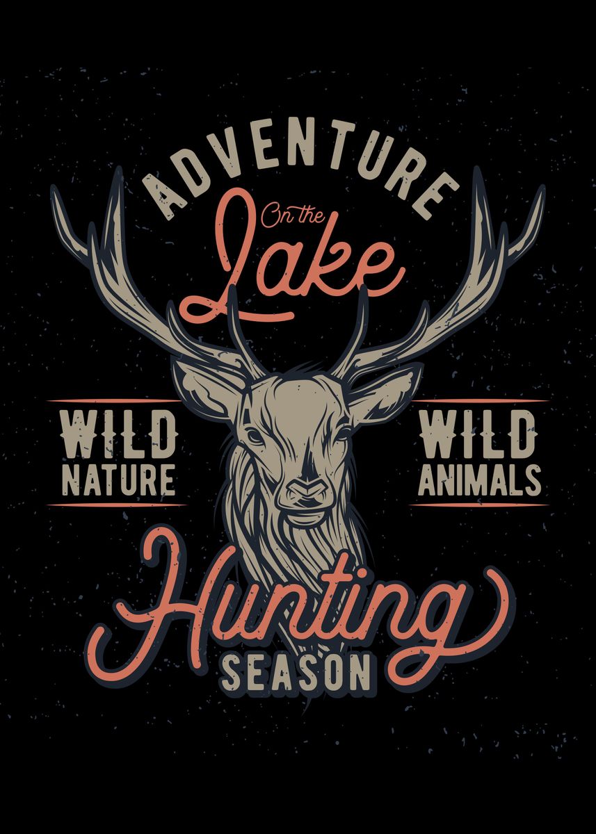 'hunting' Poster by Game On | Displate