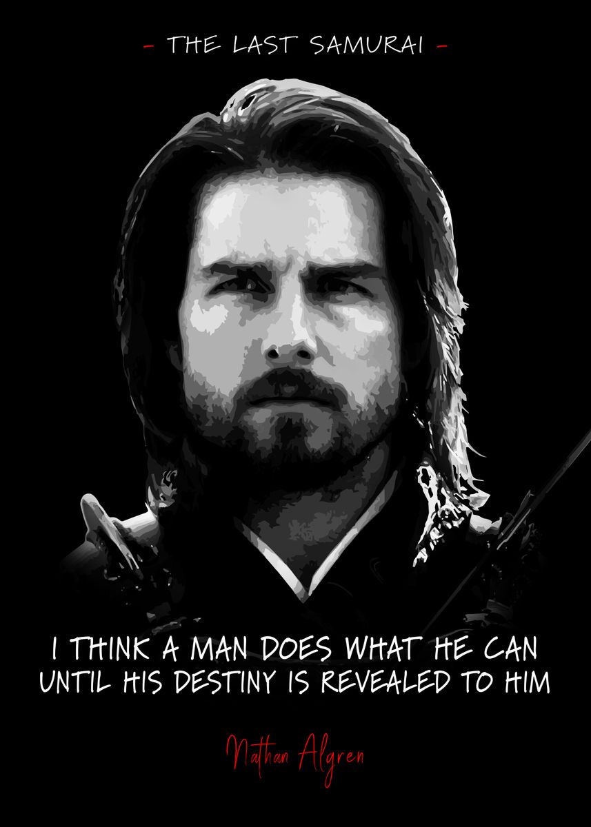 'Nathan Algren' Poster, picture, metal print, paint by DesignerMind ...