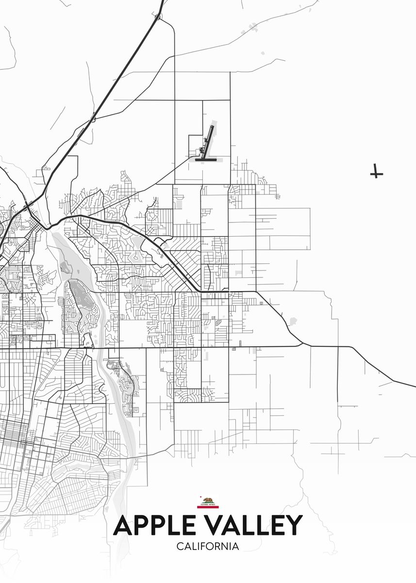 'Apple Valley CA' Poster by IMR Designs | Displate