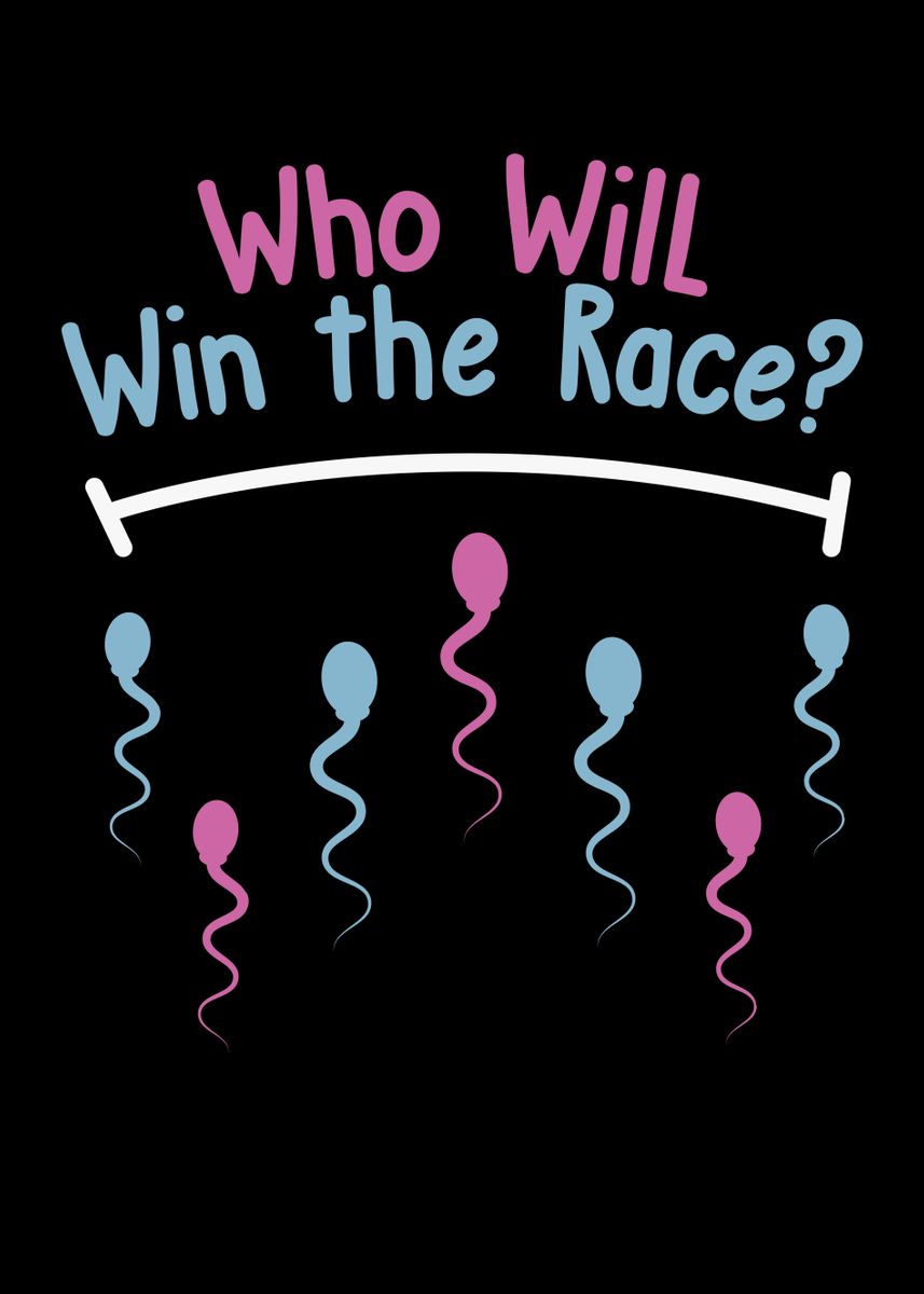 'Who Will Win The Race' Poster by Monster Designs | Displate