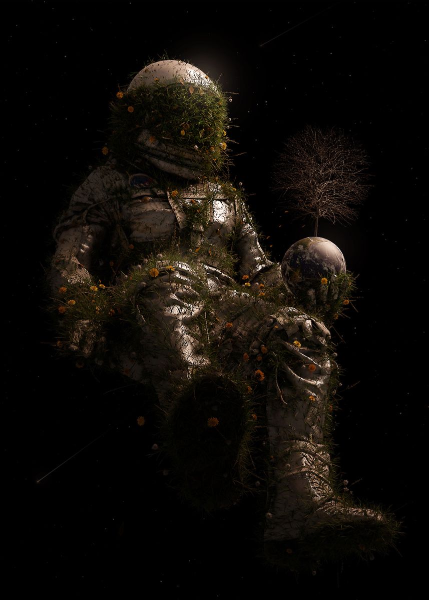 'The Handler' Poster, picture, metal print, paint by Nicebleed | Displate