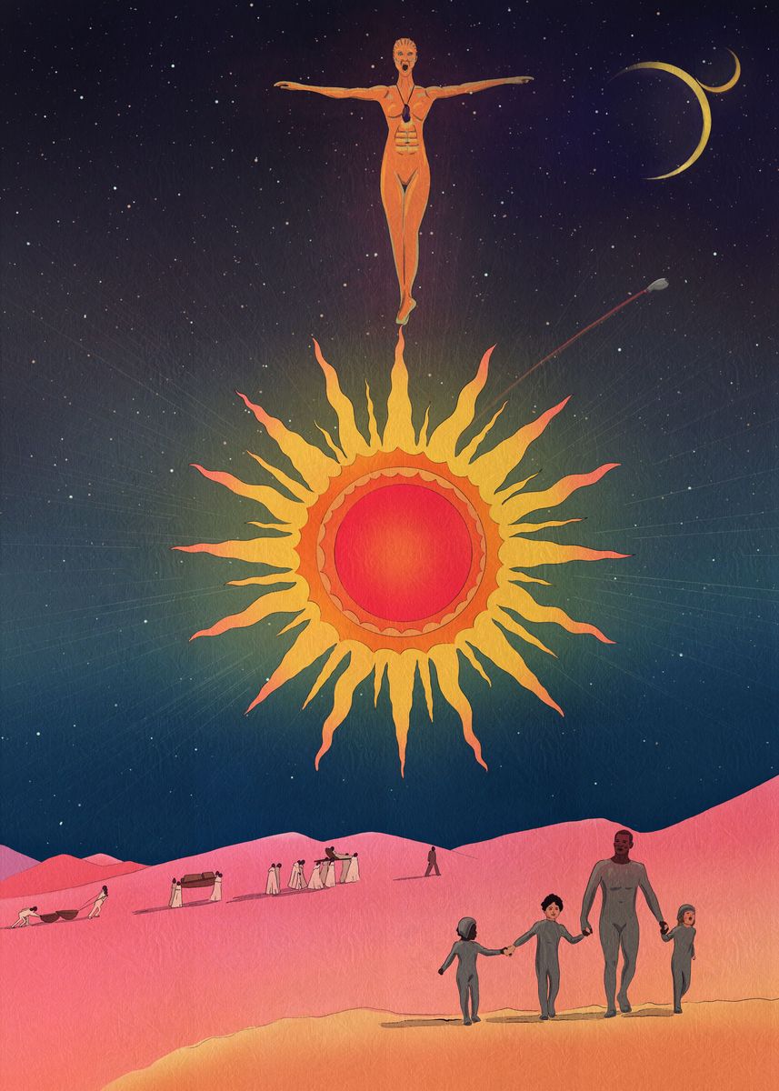 'Raised by Wolves' Poster, picture, metal print, paint by Patrick ...