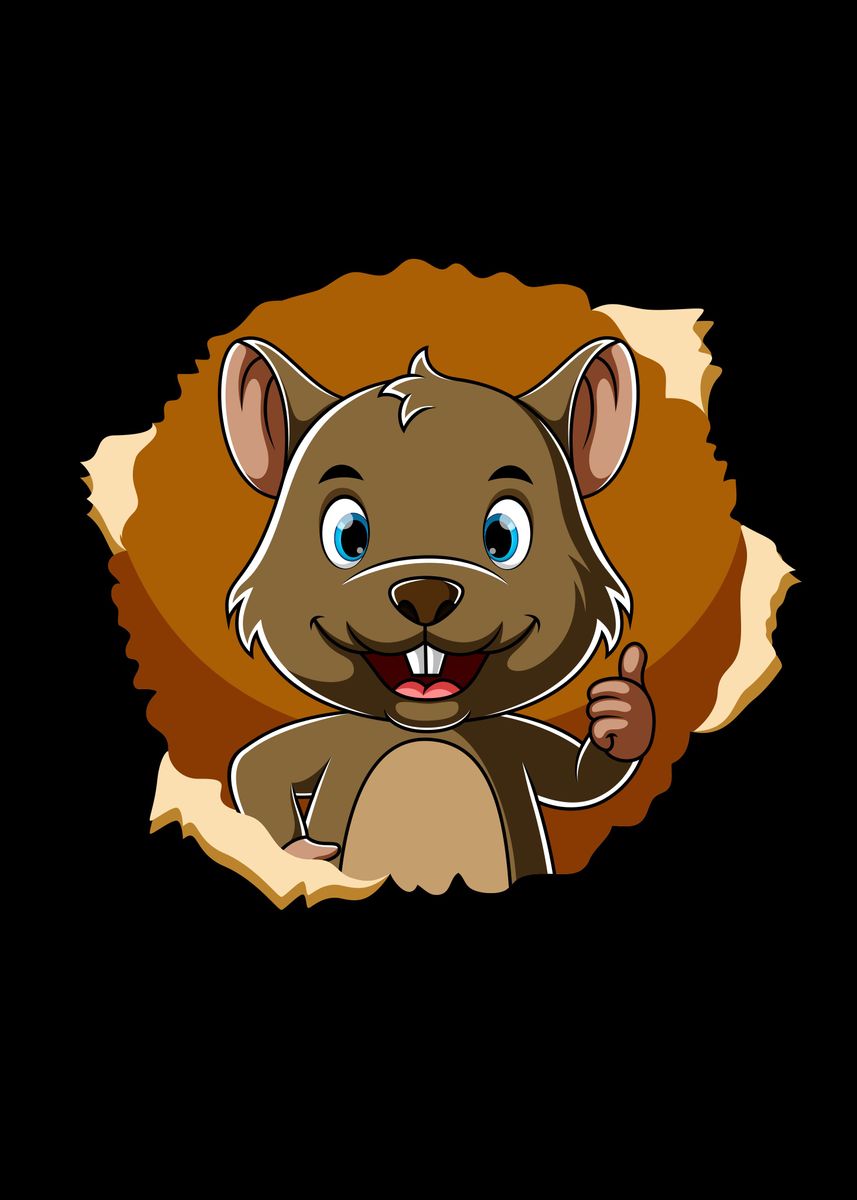 'Mouse' Poster, picture, metal print, paint by Juice Wrld | Displate