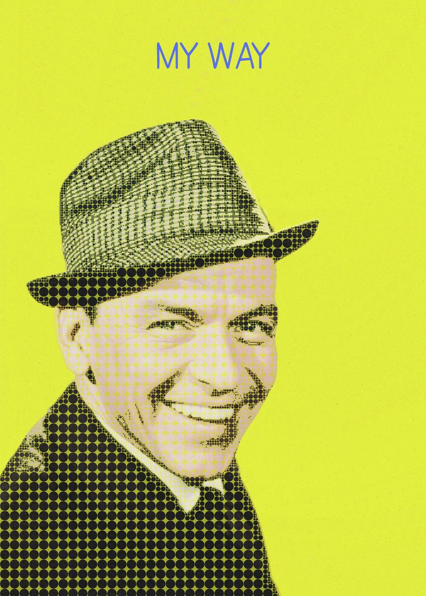 'My Way' Poster, picture, metal print, paint by The Poster | Displate