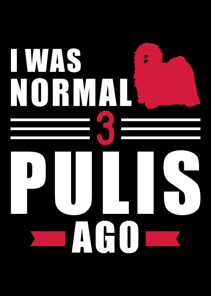 'Puli' Poster, picture, metal print, paint by Designzz | Displate