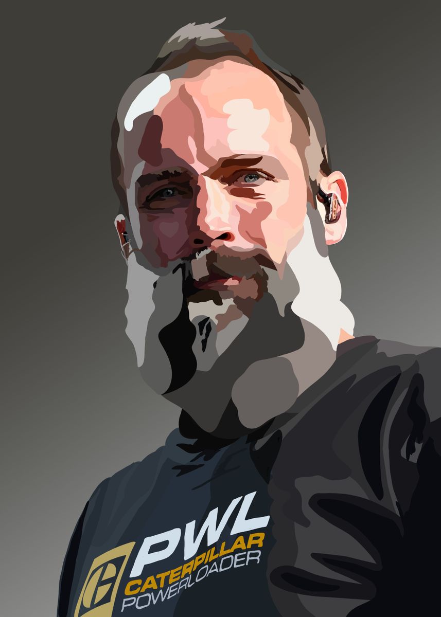 'Neil Fallon' Poster, picture, metal print, paint by DieselN07 | Displate