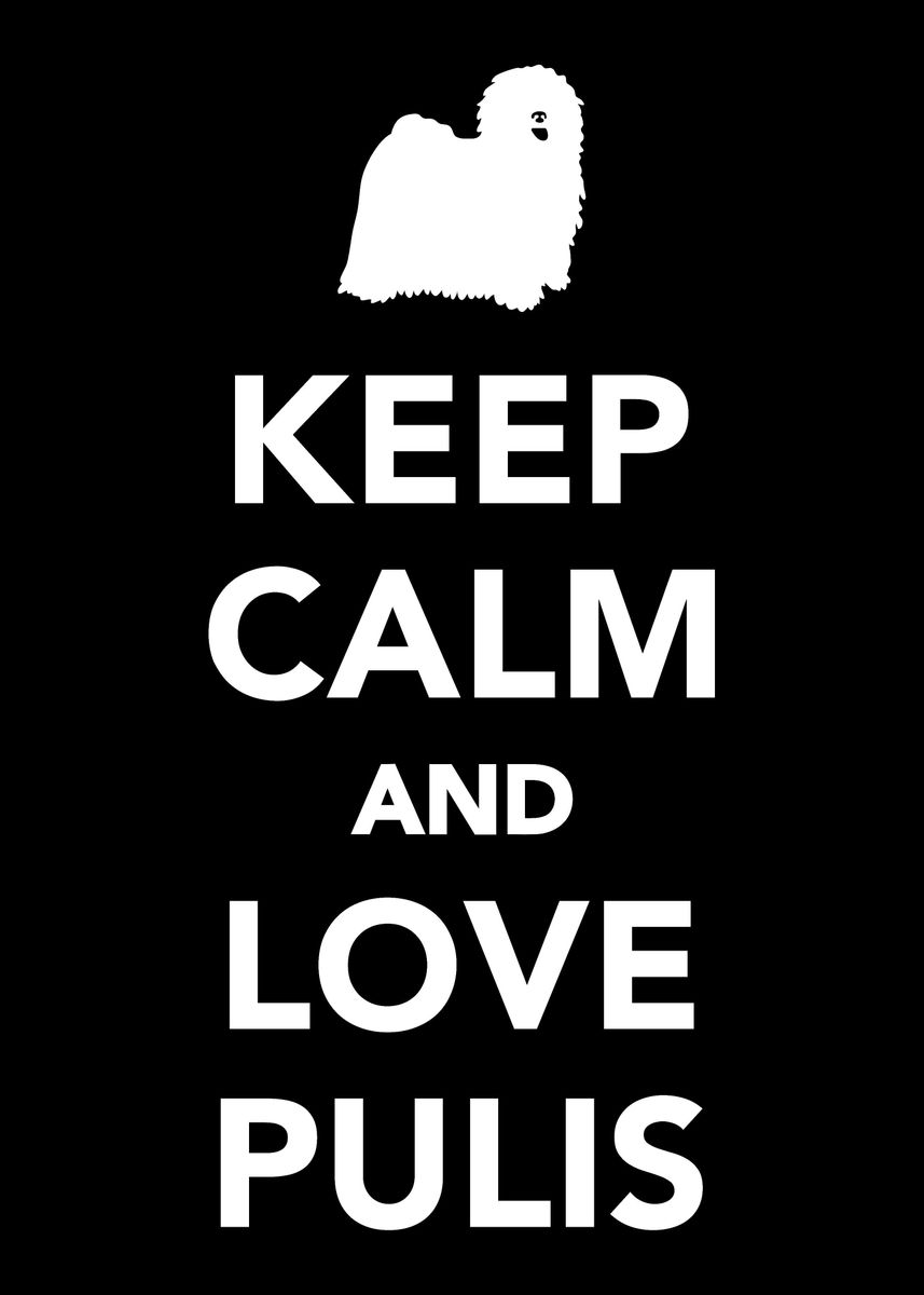 'Puli' Poster, picture, metal print, paint by Designzz | Displate