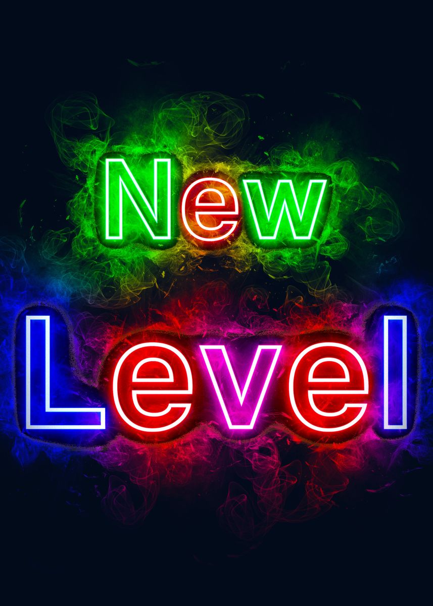 'new level smoky ' Poster, picture, metal print, paint by Black Iris ...