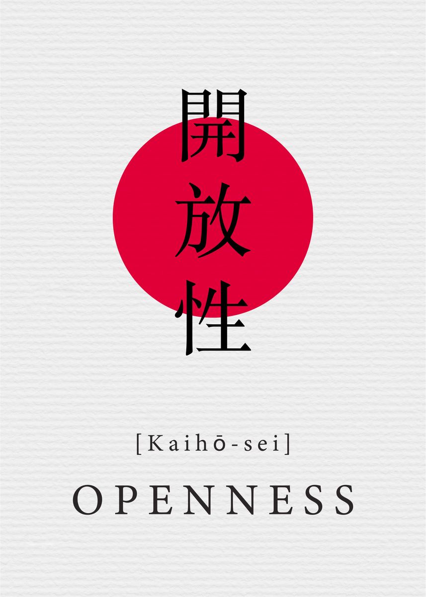 'Openness Japanese Style' Poster by Marek Dubienski | Displate