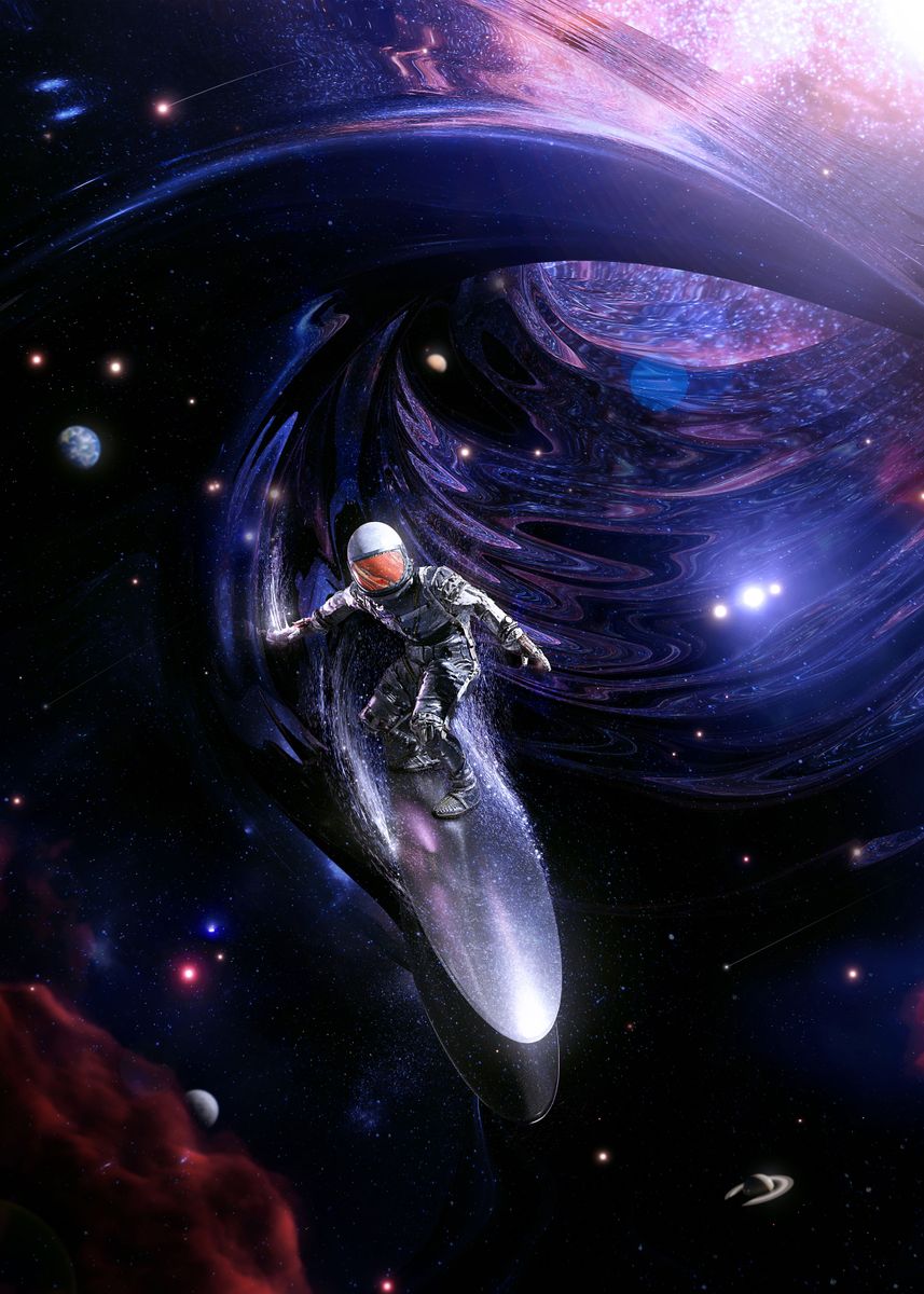 'The Last Ride' Poster, picture, metal print, paint by Nicebleed | Displate