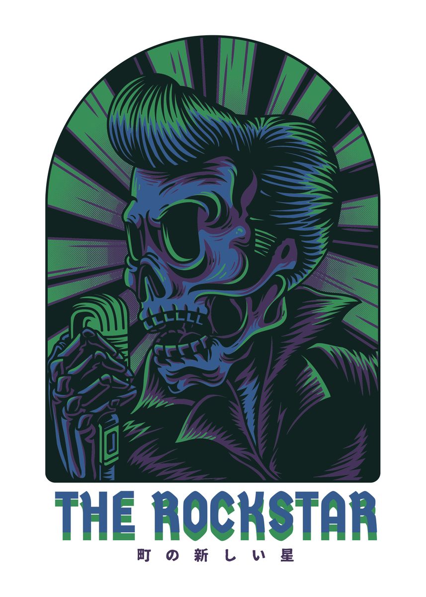 'Singer' Poster by Anime Manga | Displate