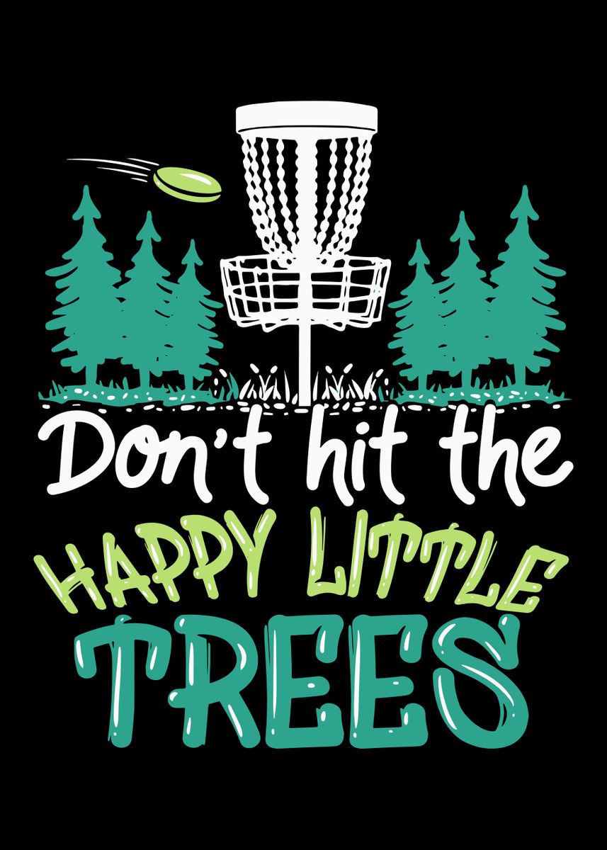 'Happy Little Trees' Poster, picture, metal print, paint by Shiva121 ...