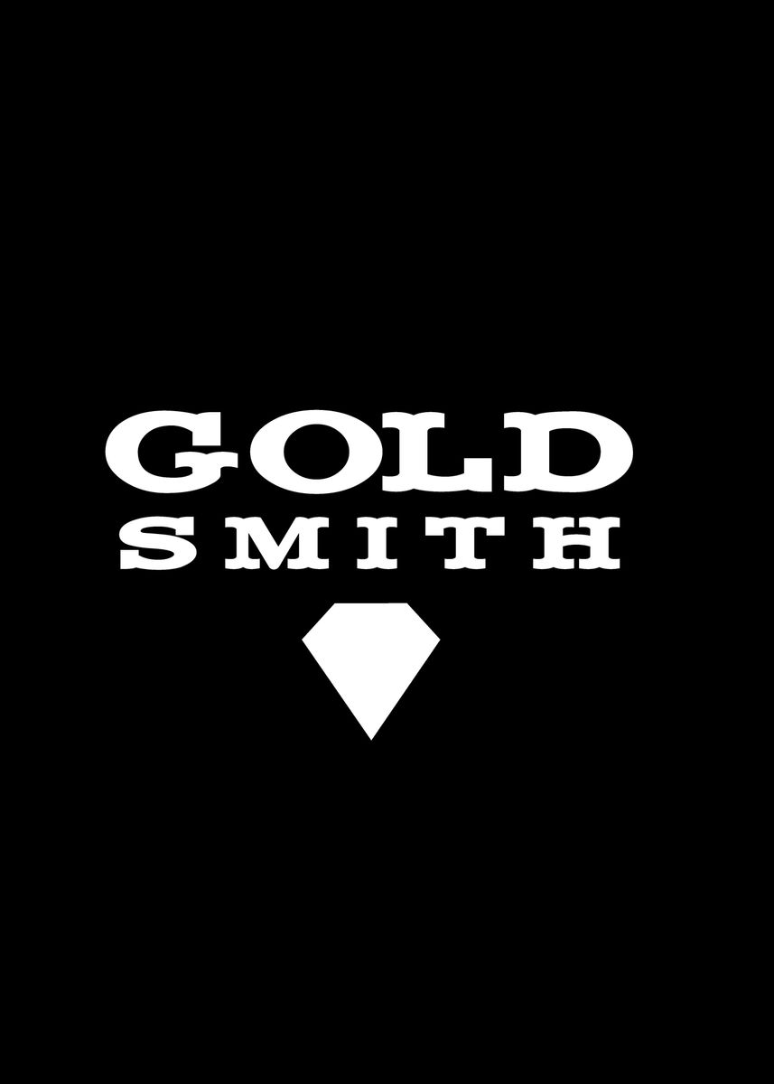 'Jeweler Gold Goldsmith ' Poster, picture, metal print, paint by ...