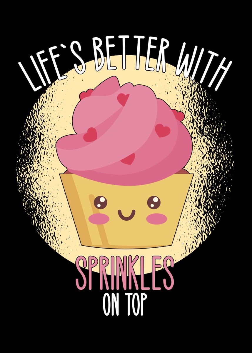 'bake up your mind ' Poster by Andreas Schellenberg | Displate