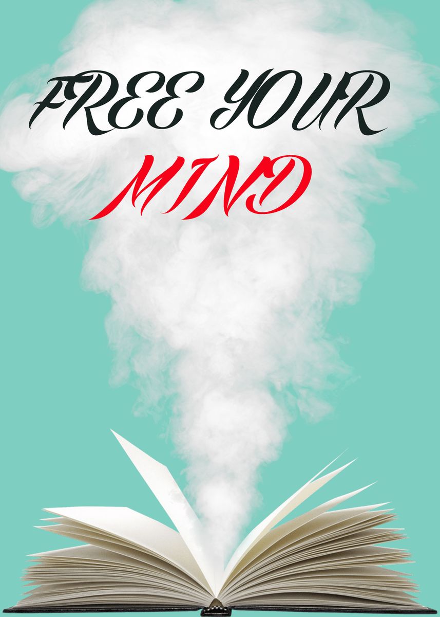'Free your mind' Poster by Brice Stankowitch | Displate