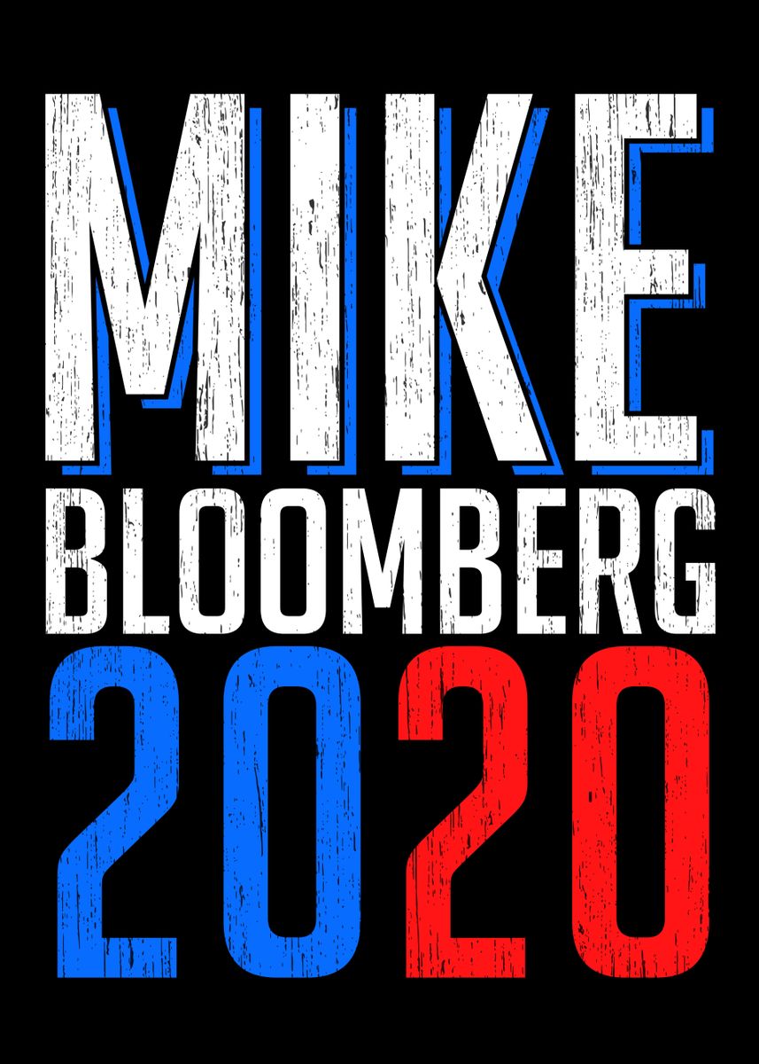 'Mike Bloomberg' Poster by Roland Andres | Displate