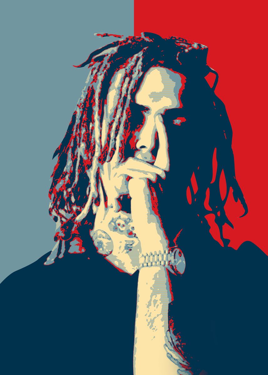 'Lil Pump ' Poster, picture, metal print, paint by Art Creative | Displate