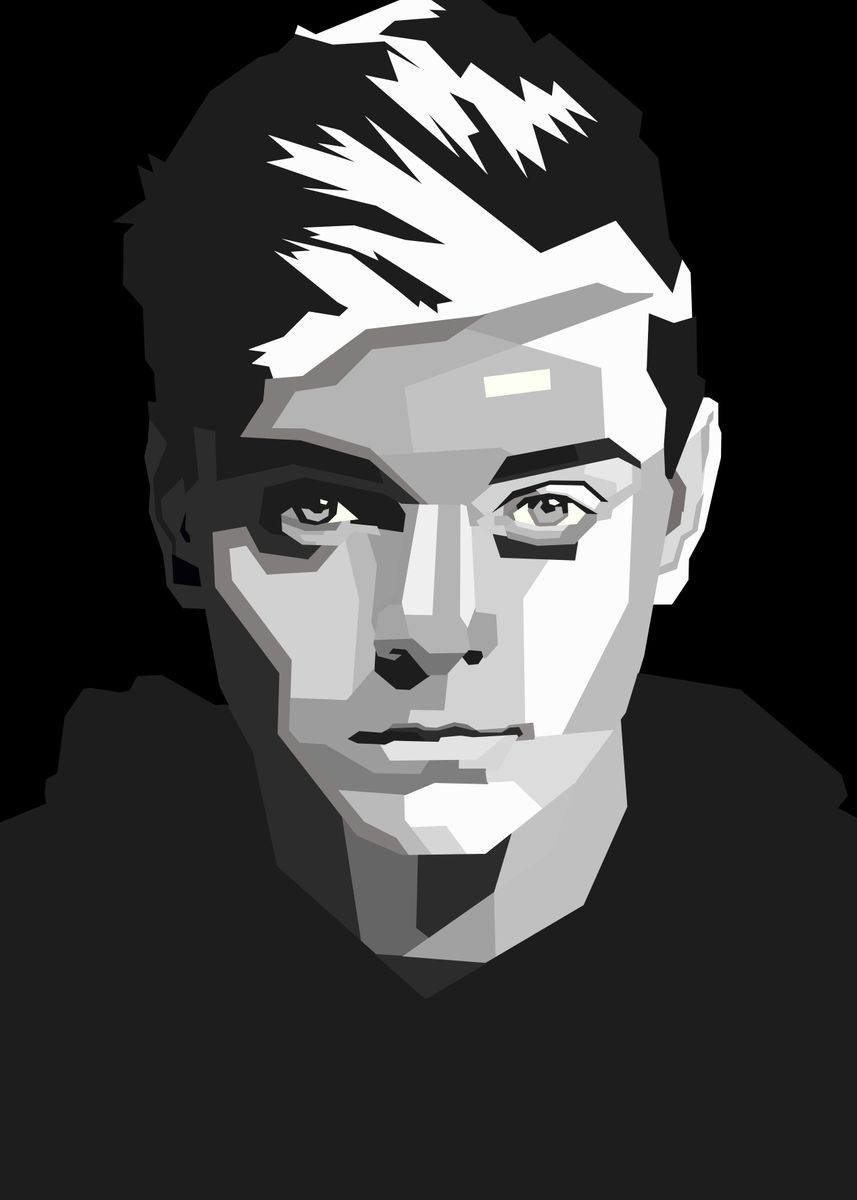 'martin garrix' Poster, picture, metal print, paint by Ray Mason | Displate