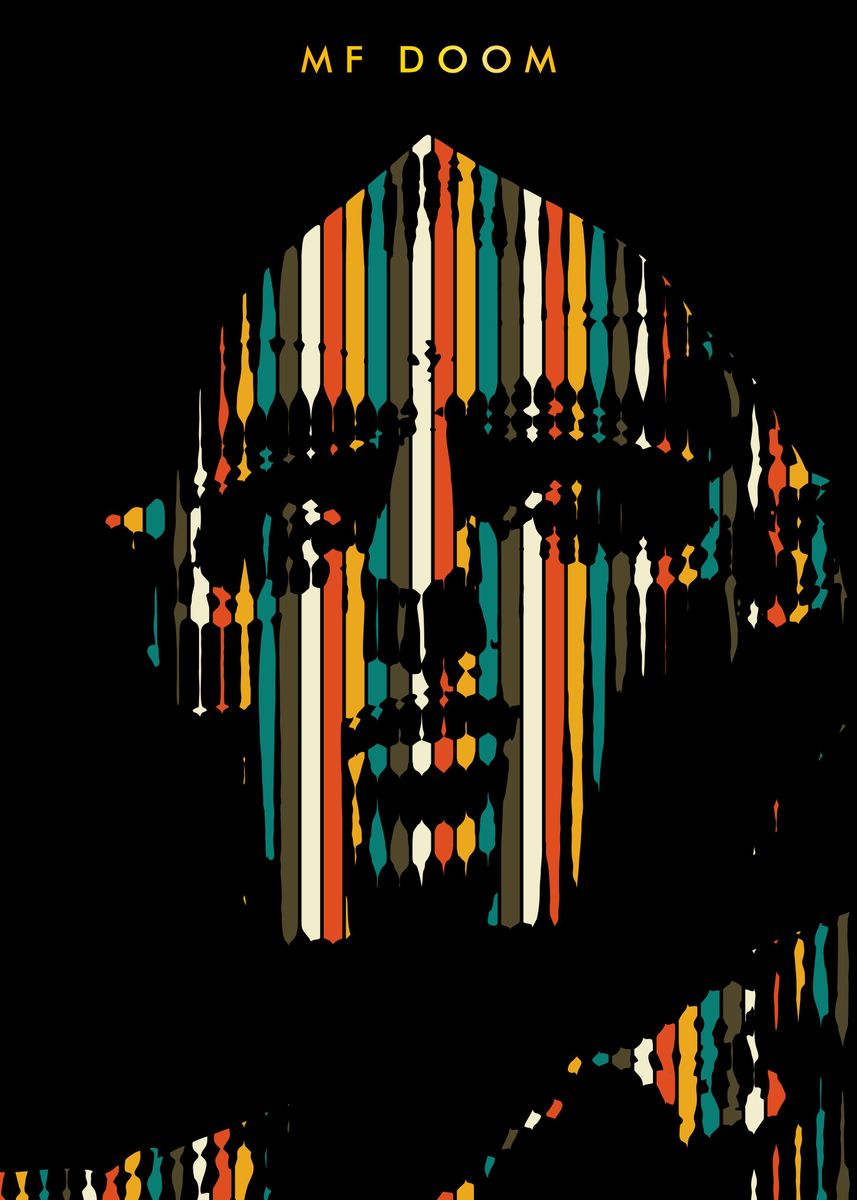 'MF DOOM' Poster, picture, metal print, paint by Yusuf Dedi Wijaya ...