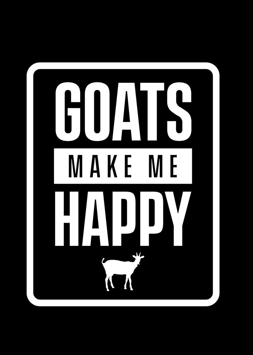 'Farm Goats Goat ' Poster, picture, metal print, paint by dr3designs ...