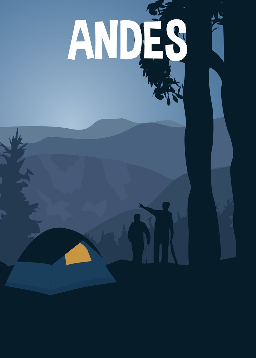 'Andes' Poster by haibro | Displate