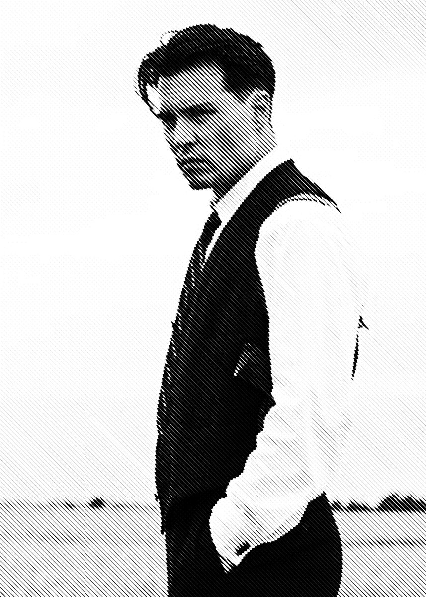 'John Delinger Public enemy' Poster, picture, metal print, paint by ...