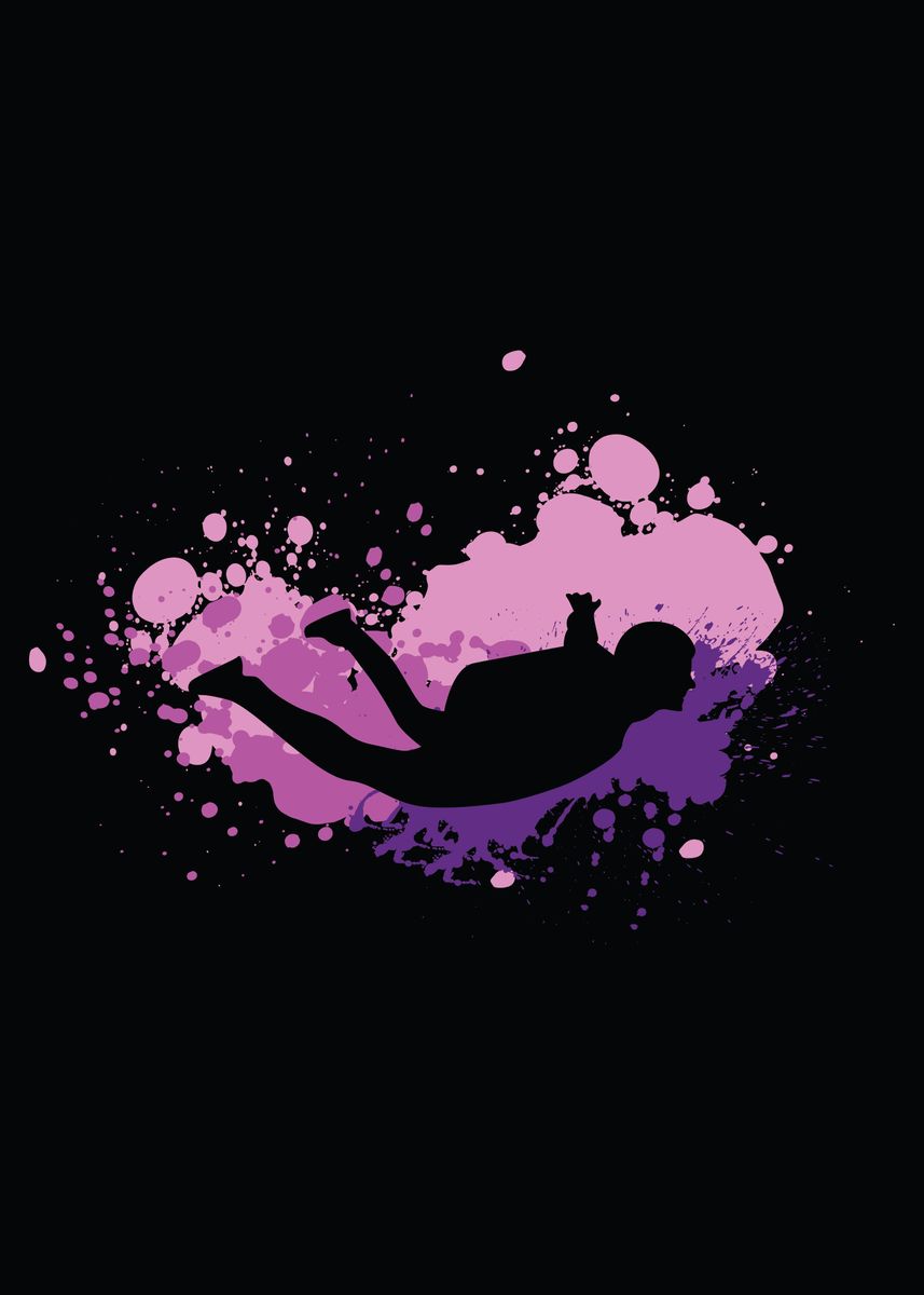 'skydiving poster' Poster by sarta sarta | Displate