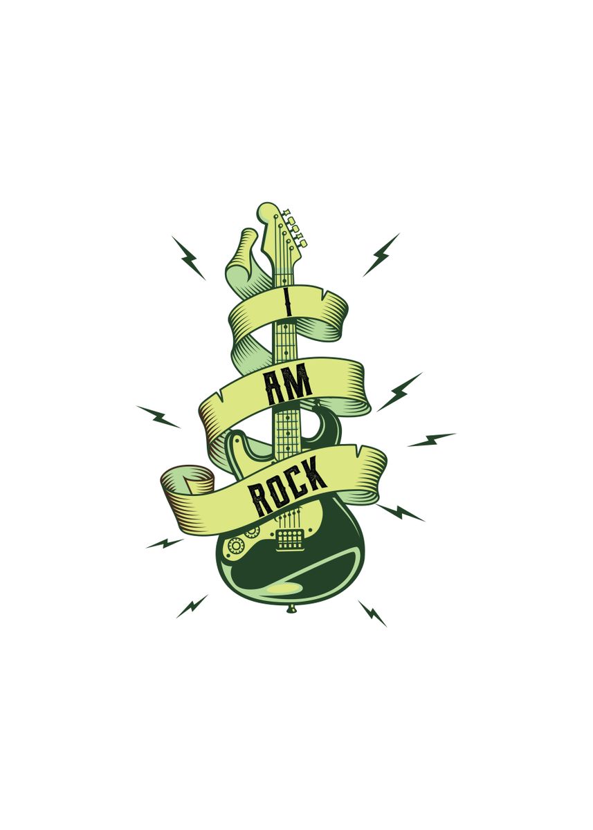 'I Am Rock' Poster by Francois Ringuette | Displate