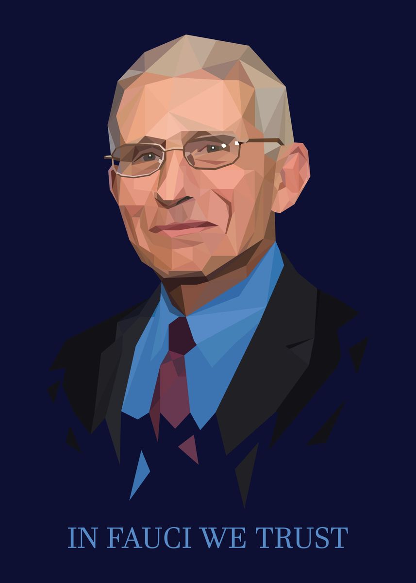 'Dr Fauci' Poster by Yanz Studio | Displate