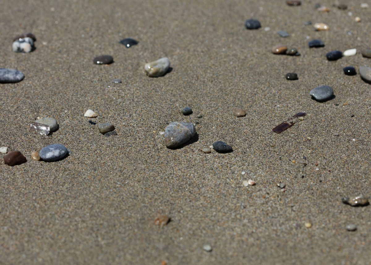'Sea beach ground Crete' Poster by BakalaeroZz Photography | Displate