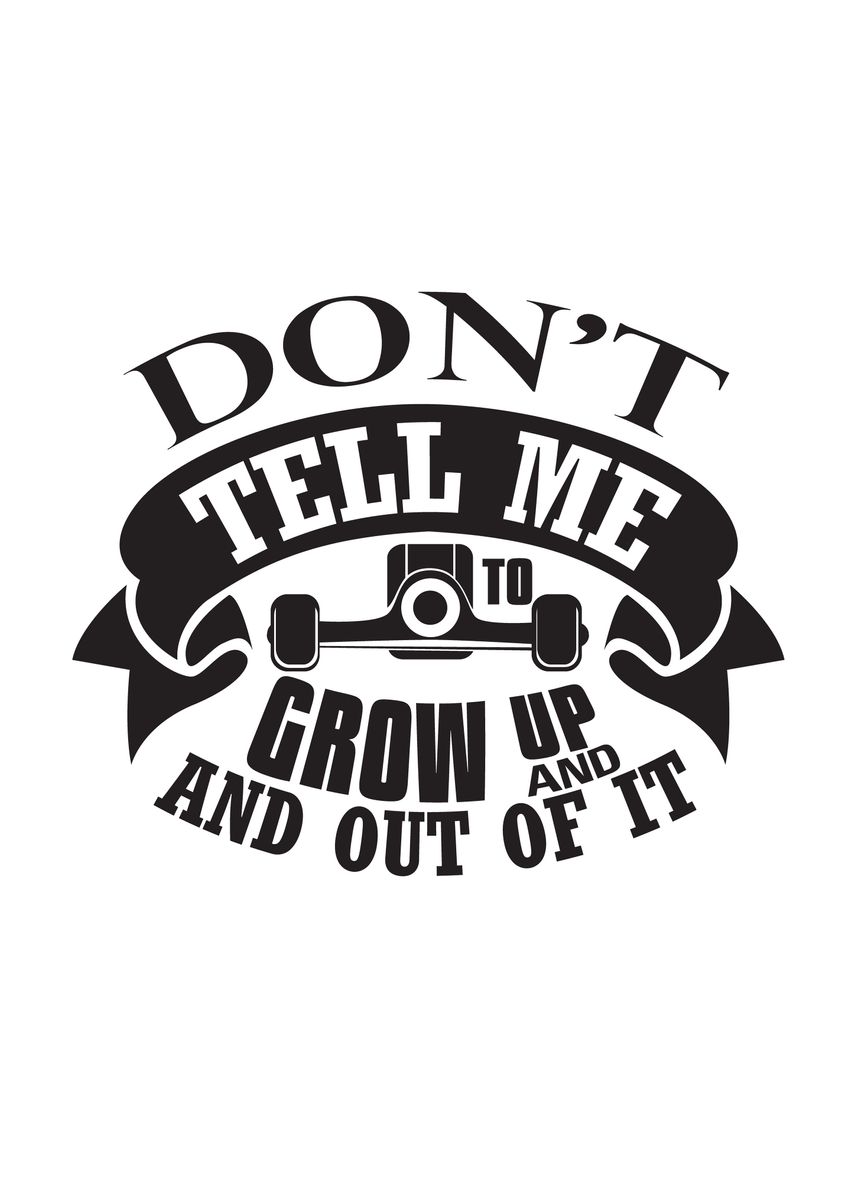 'Grow Up' Poster, picture, metal print, paint by Beone Digital | Displate