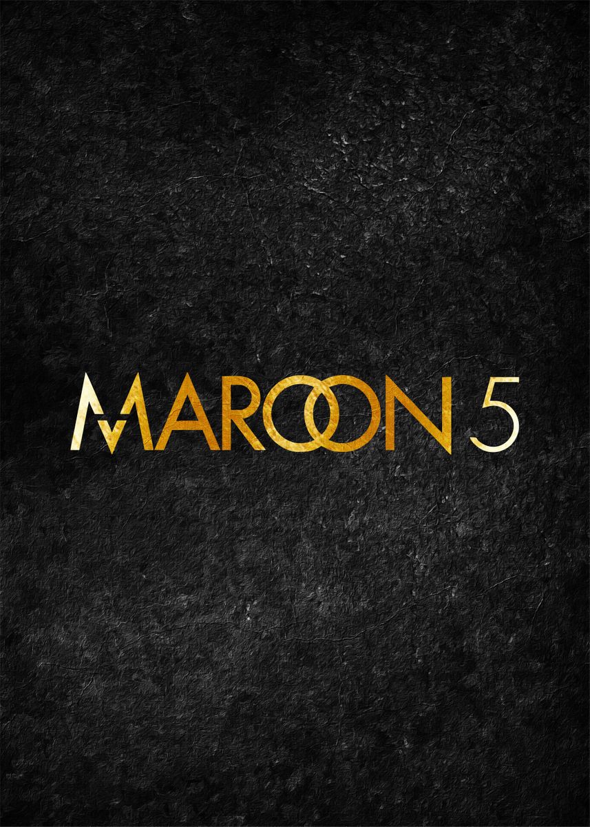 'MAROON 5' Poster, picture, metal print, paint by Bestselling Music ...