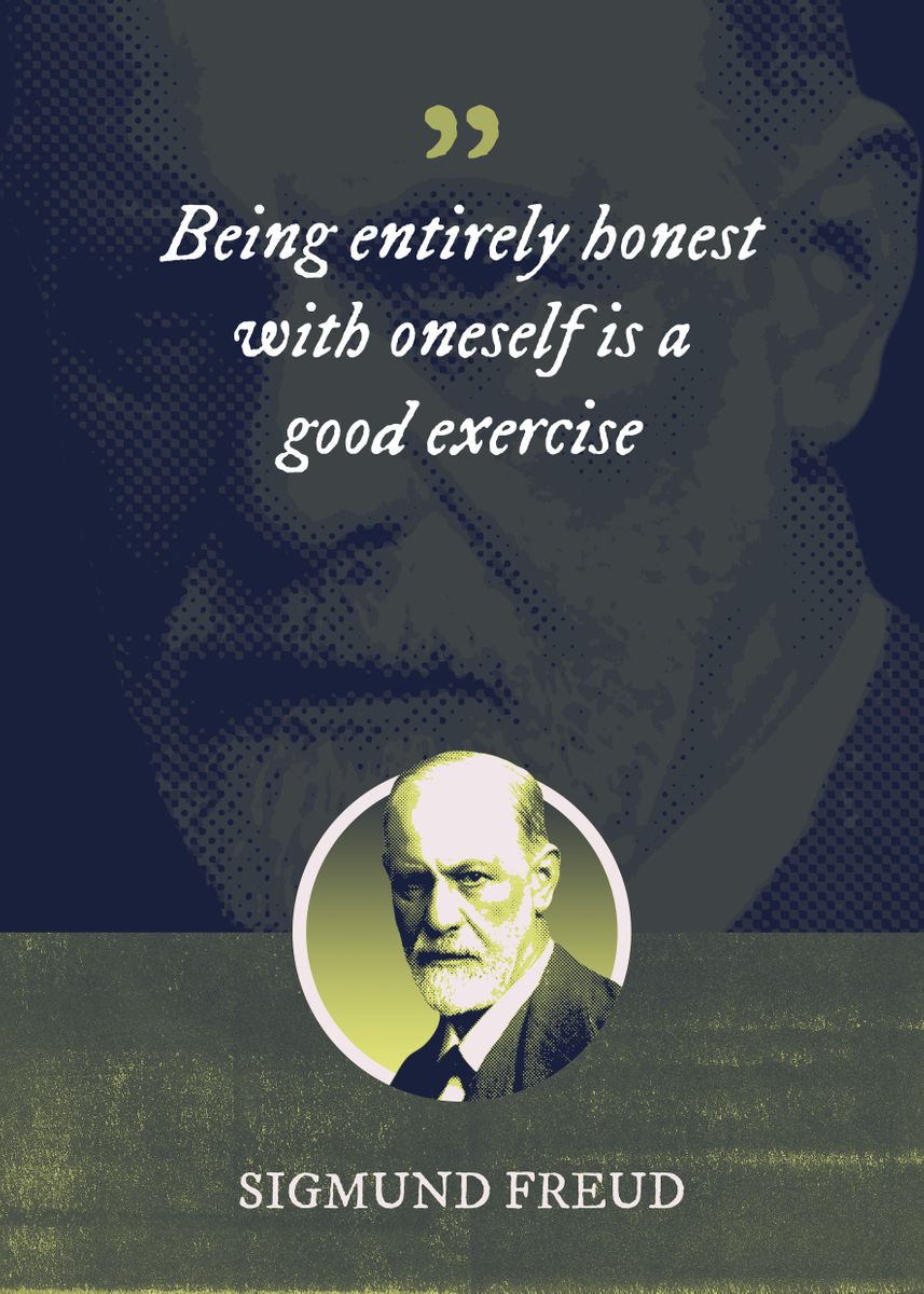 'Being entirely honest with' Poster, picture, metal print, paint by ...