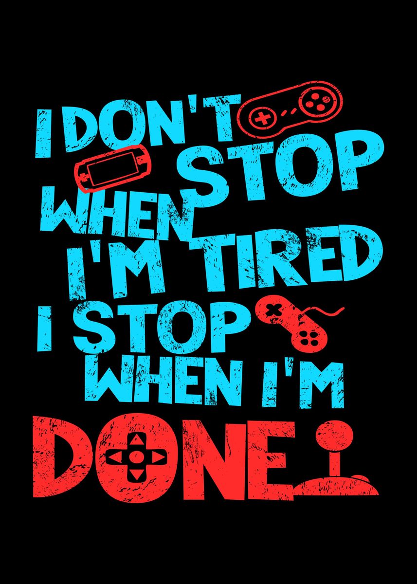 'Gaming Streamer Livestream' Poster, picture, metal print, paint by ...