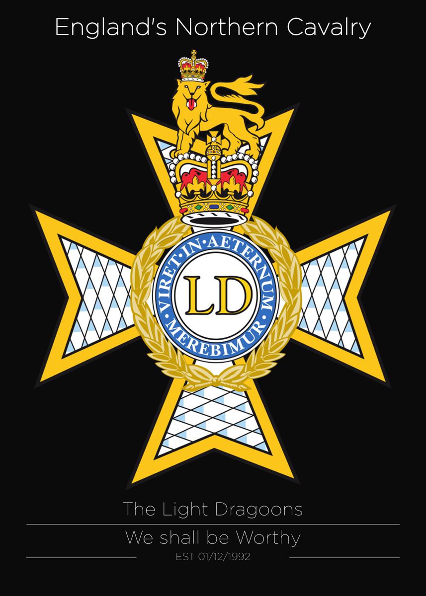 'The Light Dragoons' Poster by Michael Anderson | Displate