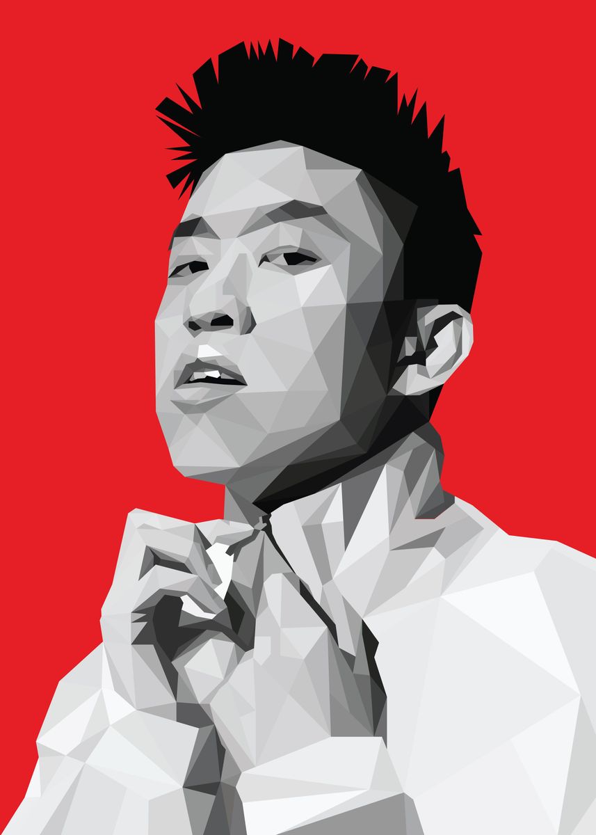 'Rich Brian' Poster, picture, metal print, paint by Yanz Studio | Displate