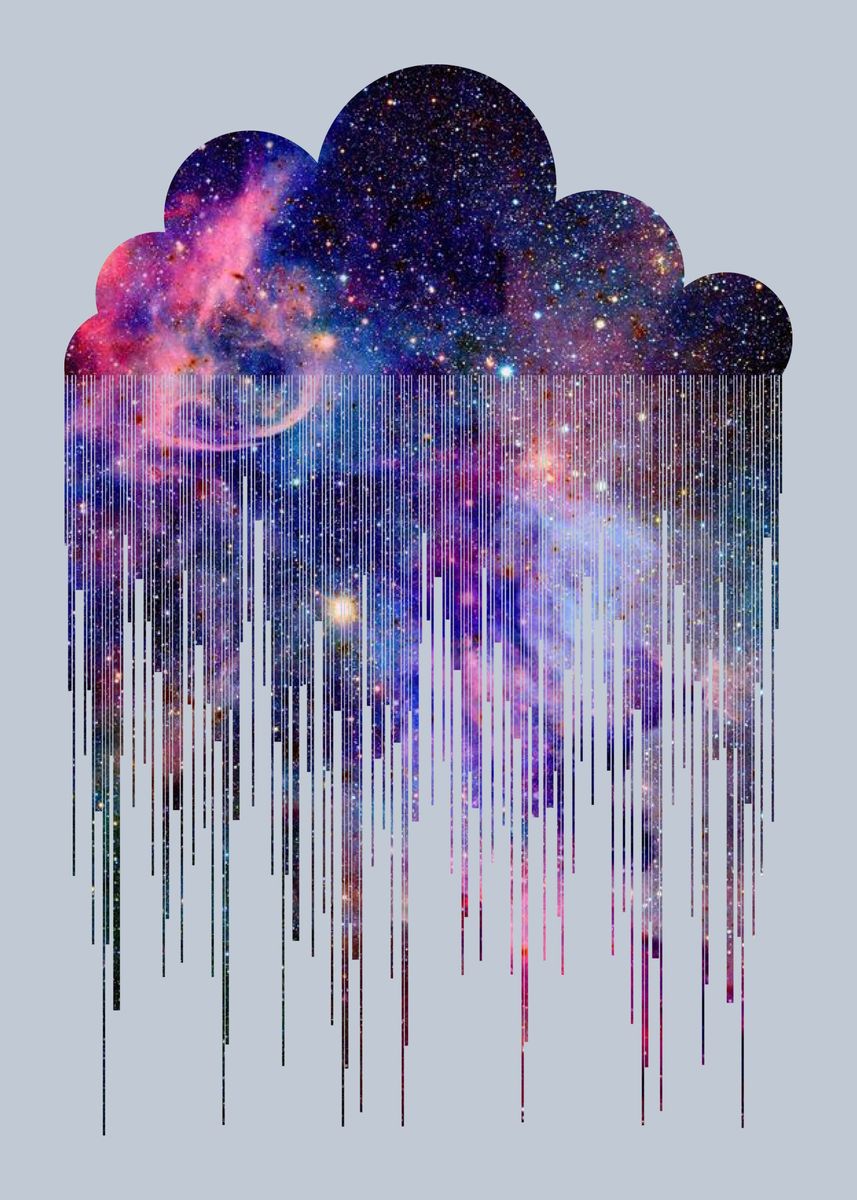 'Downpour ' Poster, picture, metal print, paint by jun salazar | Displate