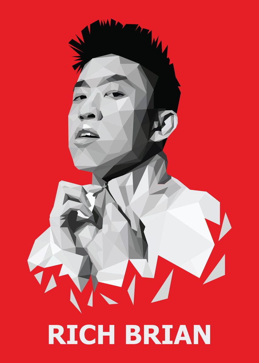 'Rich Brian' Poster by Yanz Studio | Displate