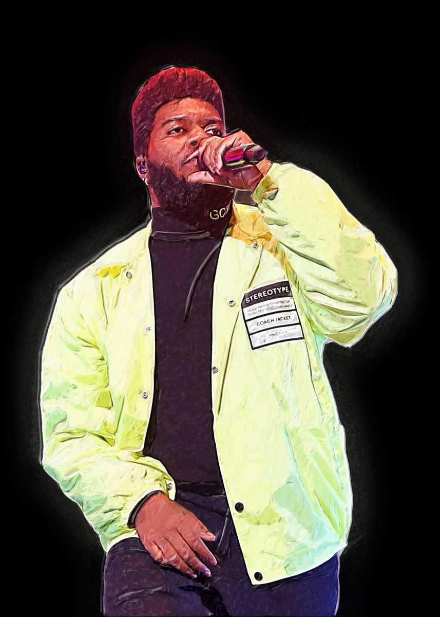 'KHALID' Poster by Andersen Dante | Displate