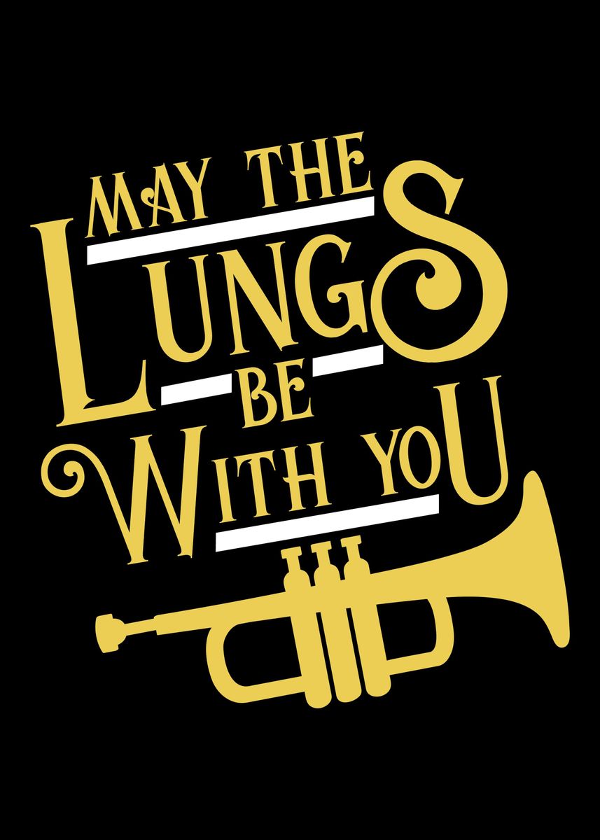 'Trumpet Player Jazz Band' Poster by CrazySquirrel | Displate