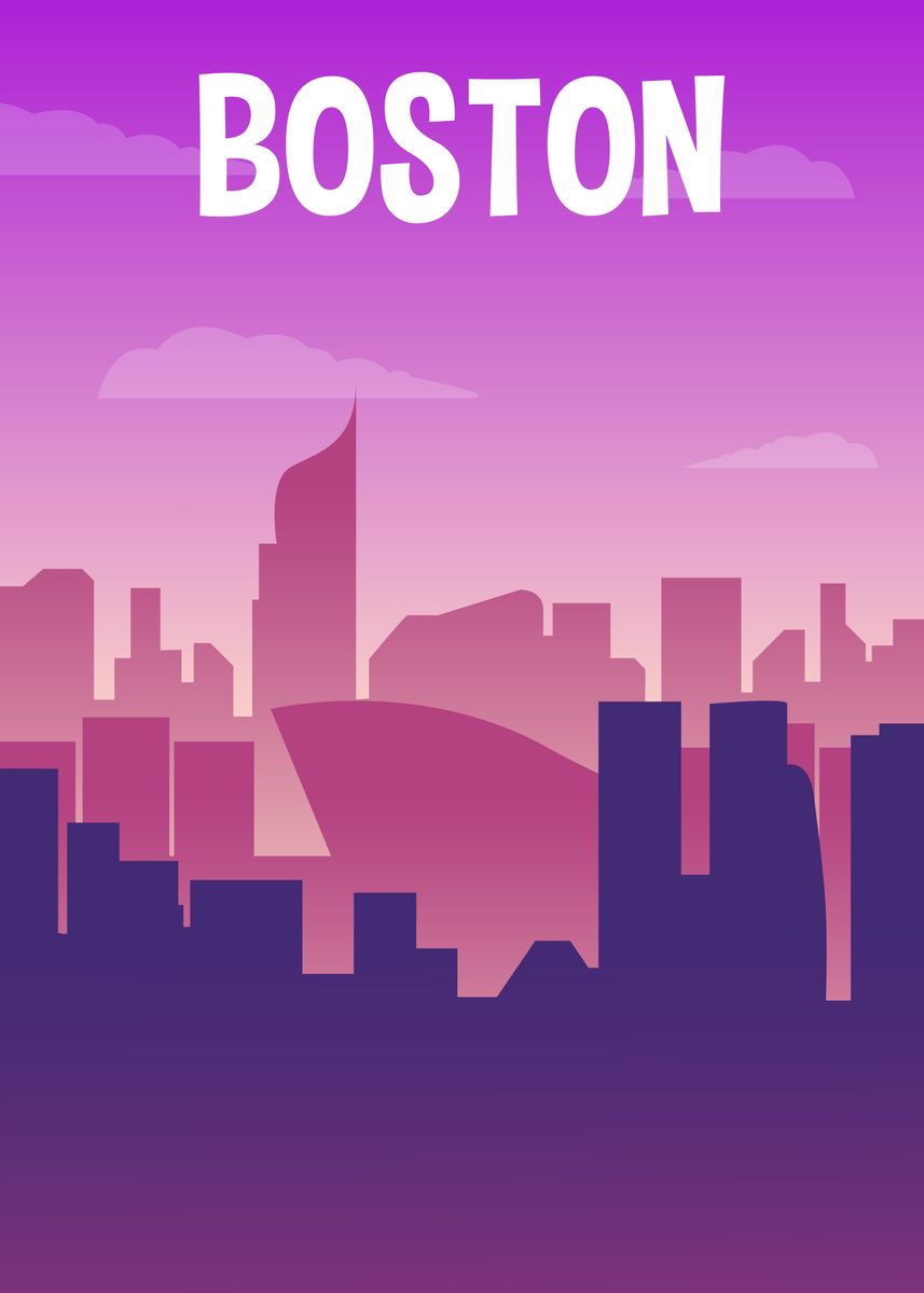 'Boston' Poster by haibro | Displate