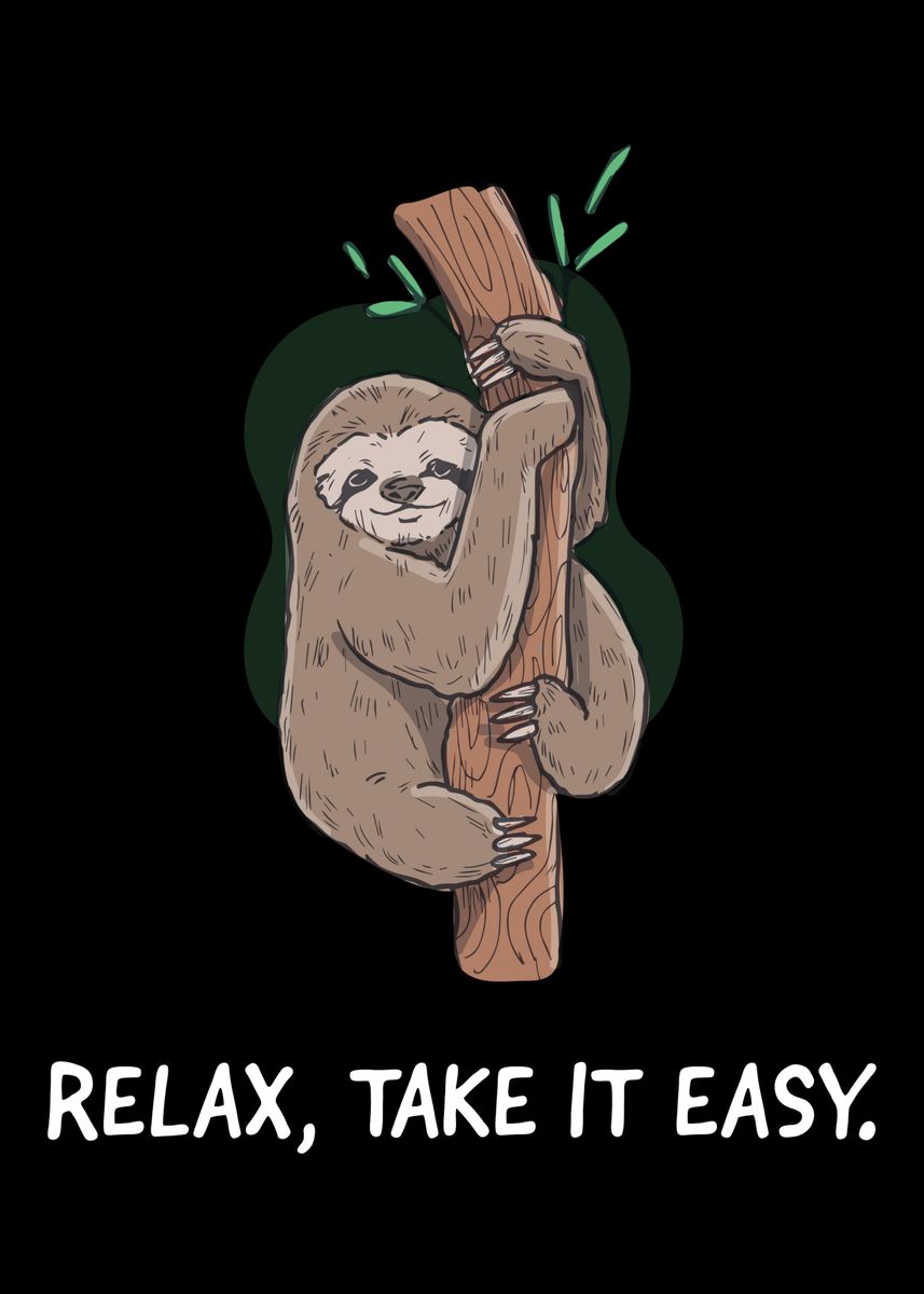 Sloth Deal With It Gif